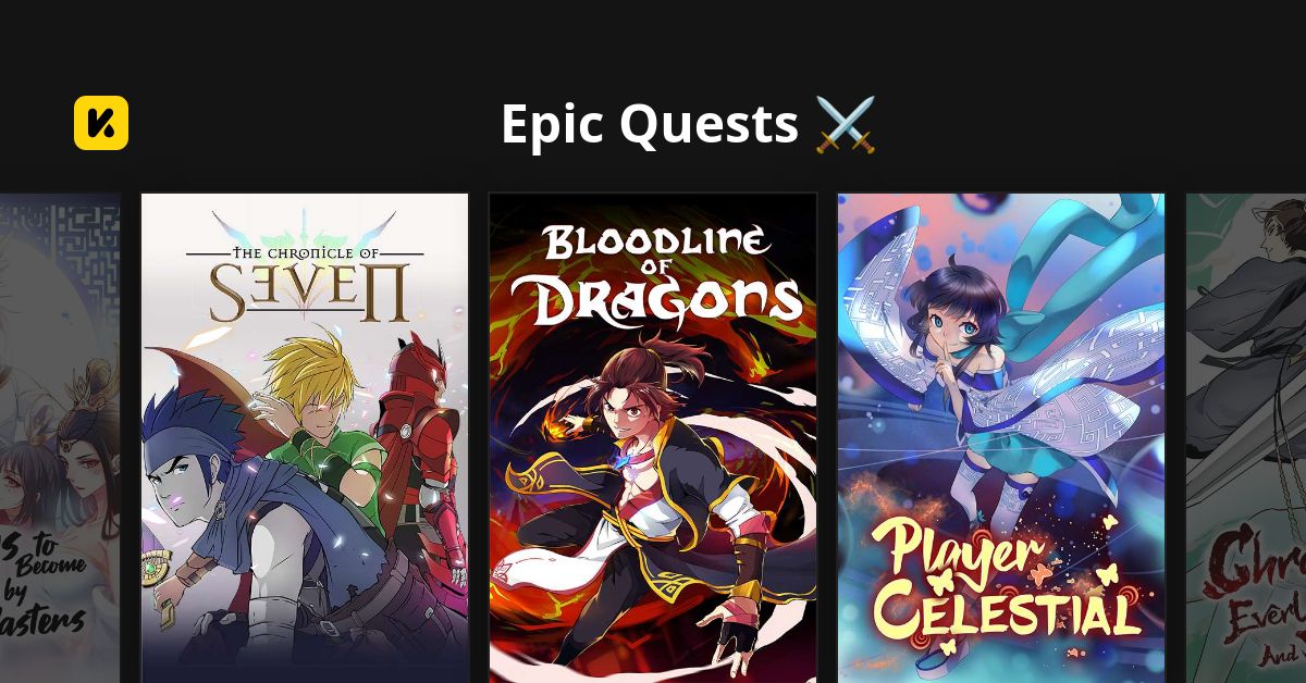 Epic Quests ⚔️ | Read The Latest Manga, Manhua, Webtoon and Comics on INKR!