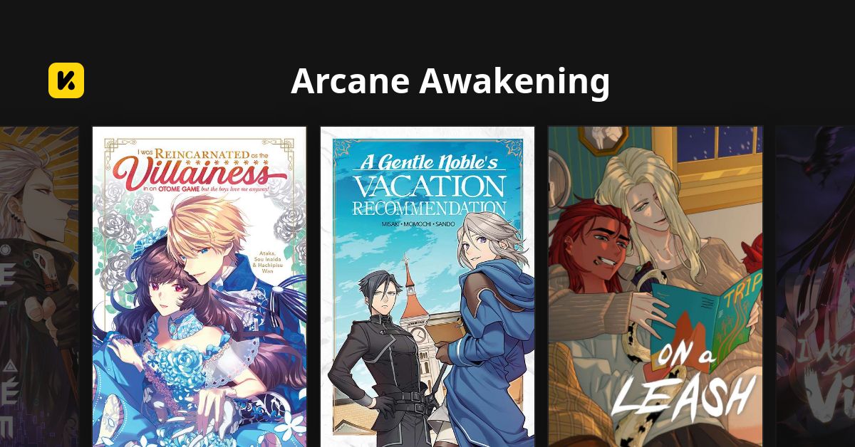 Arcane Awakening | Read The Latest Manga, Manhua, Webtoon and Comics on ...