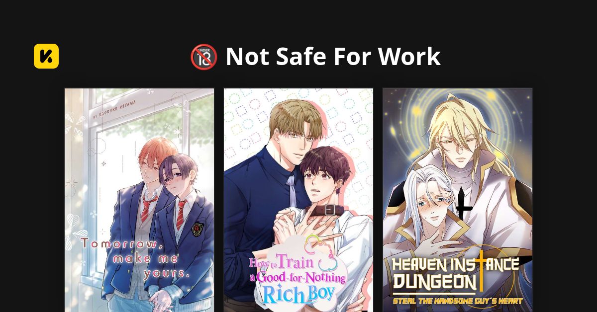 🔞 Not Safe For Work | Read The Latest Manga, Manhua, Webtoon and Comics ...