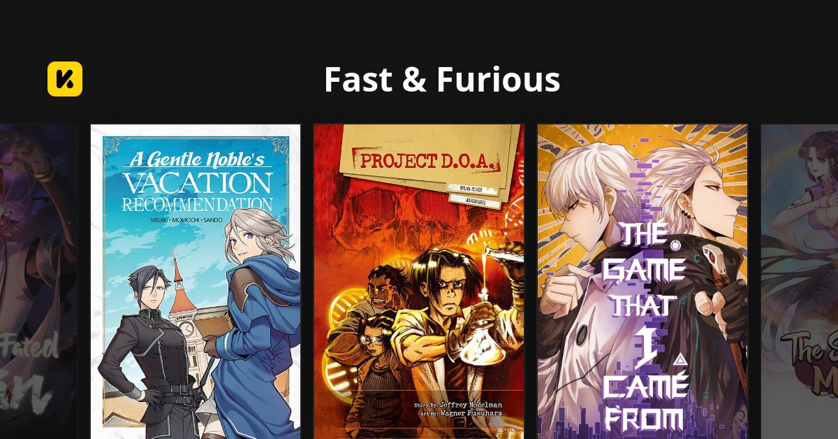 Fast & Furious | Read The Latest Manga, Manhua, Webtoon and Comics on INKR!
