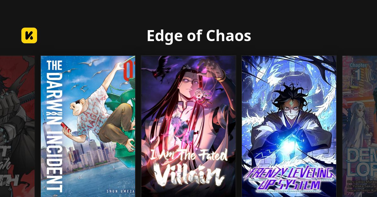 Edge of Chaos | Read The Latest Manga, Manhua, Webtoon and Comics on INKR!
