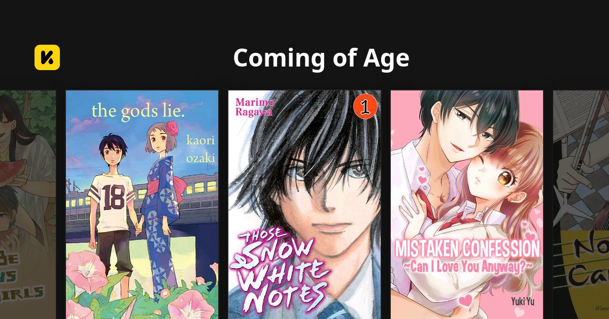 Coming of Age | Read The Latest Manga, Manhua, Webtoon and Comics on INKR!