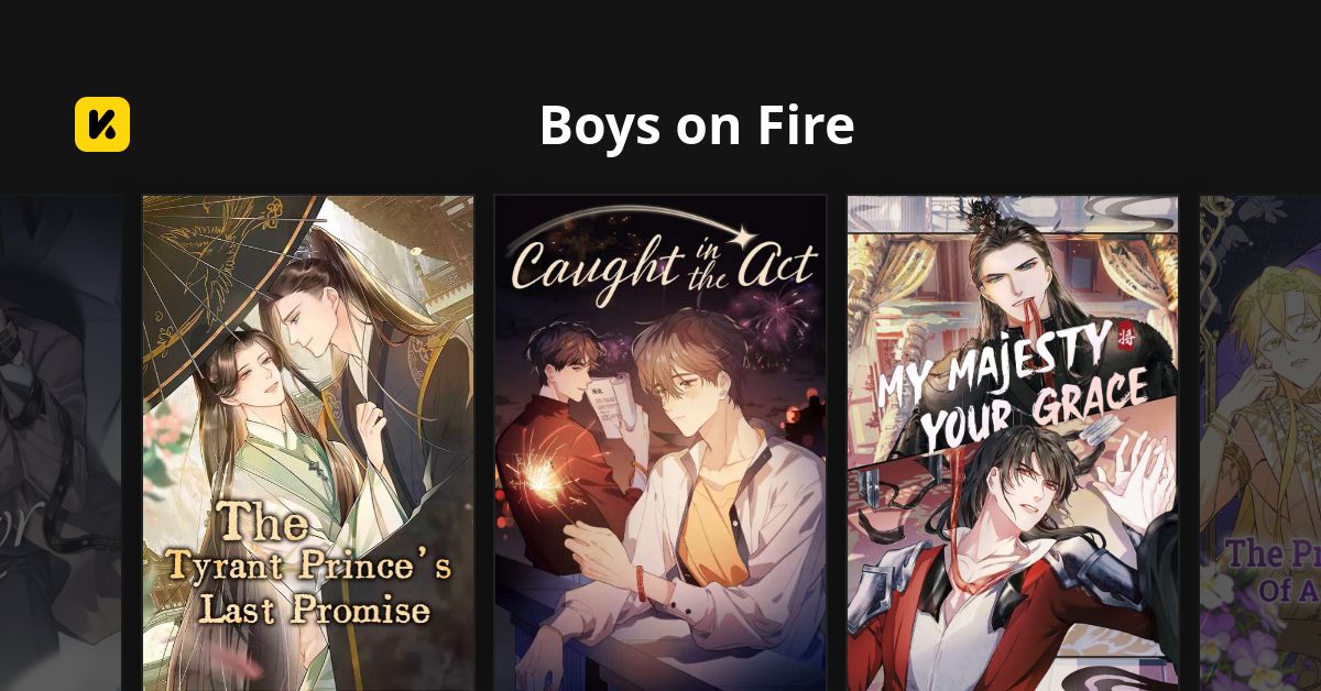 Boys on Fire | Read The Latest Manga, Manhua, Webtoon and Comics on INKR!