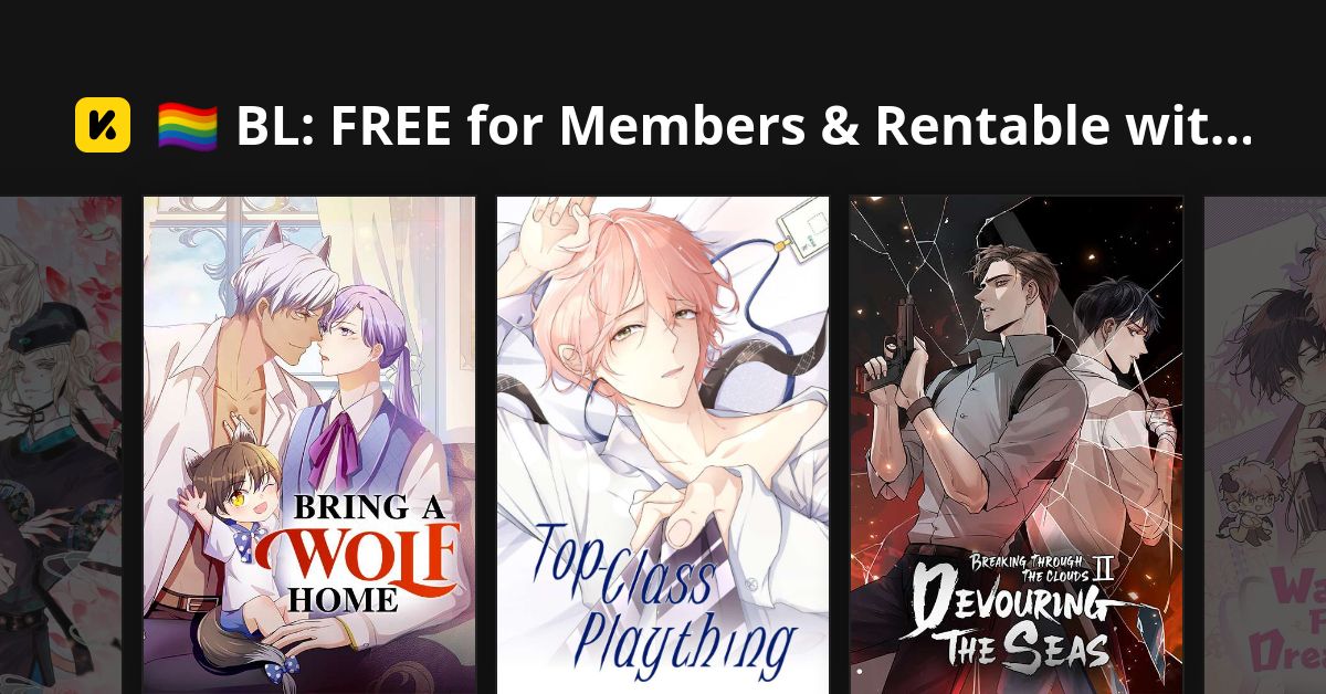 🏳️‍🌈 BL: FREE for Members & Rentable with Ink | Read The Latest Manga ...