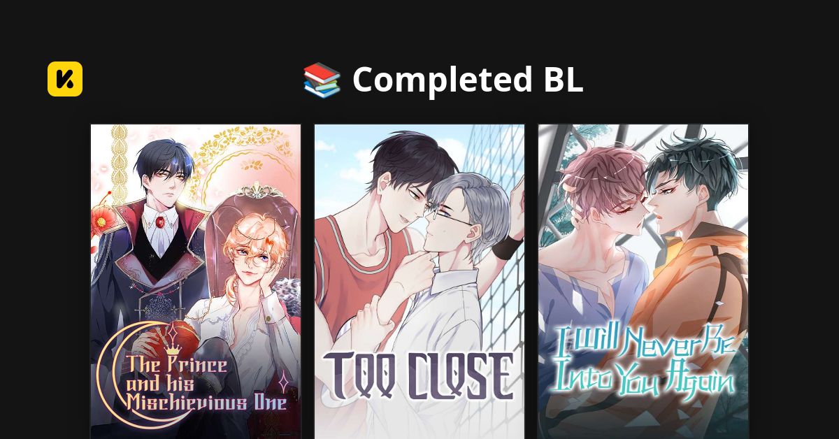 📚 Completed BL | Read The Latest Manga, Manhua, Webtoon and Comics on INKR!