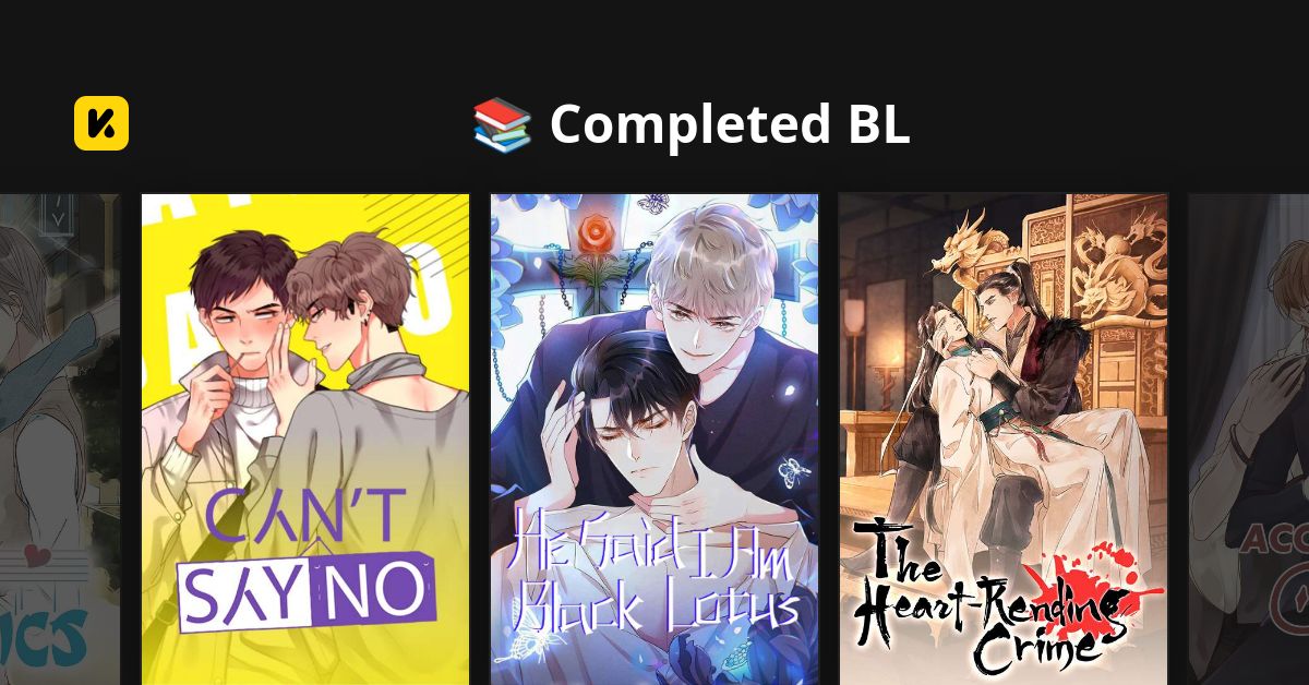 📚 Completed BL | Read The Latest Manga, Manhua, Webtoon and Comics on INKR!