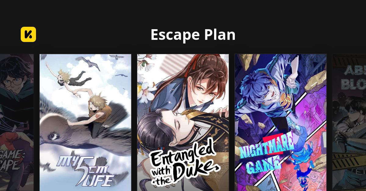 Escape Plan | Read The Latest Manga, Manhua, Webtoon and Comics on INKR!