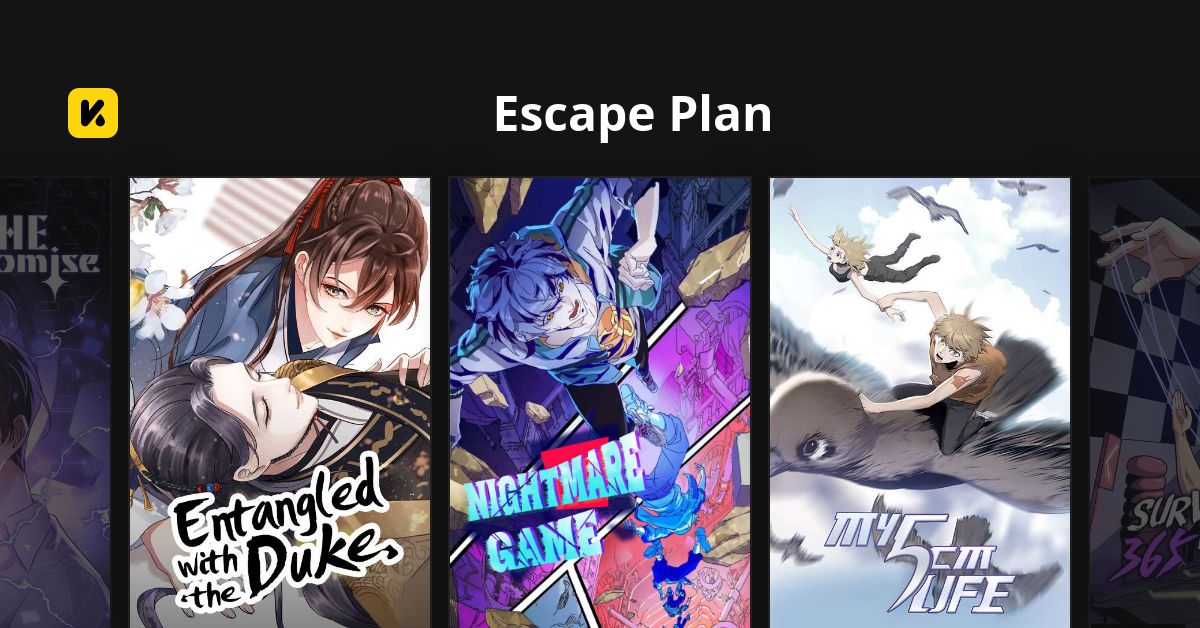 Escape Plan | Read The Latest Manga, Manhua, Webtoon and Comics on INKR!