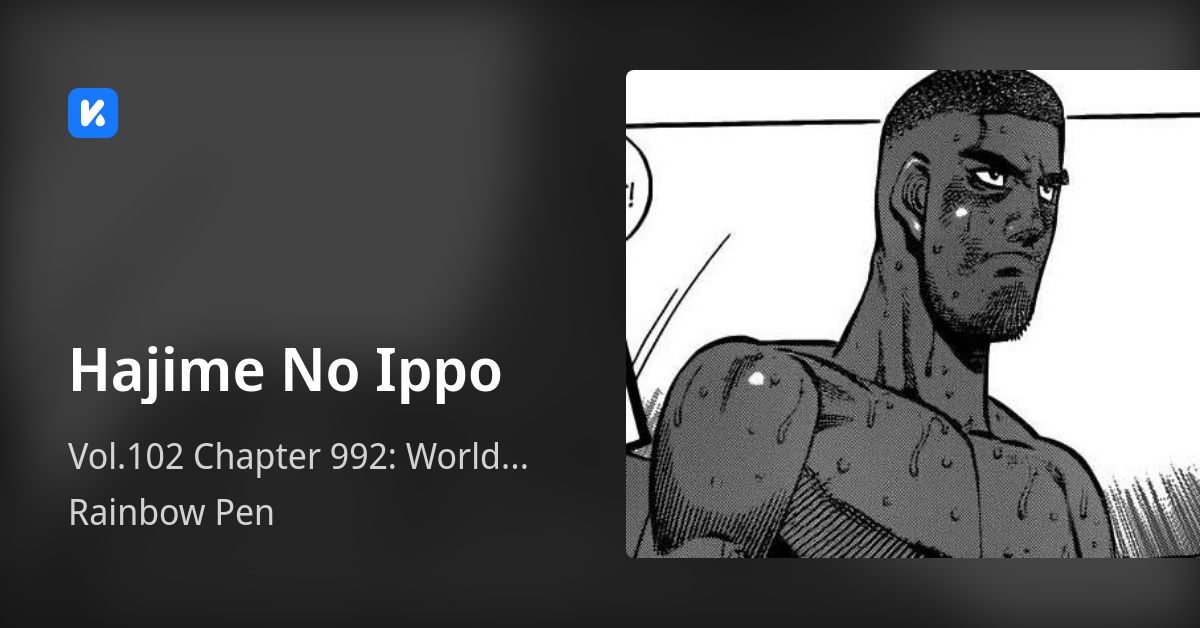 Hajime No Ippo • Vol.102 Chapter 992: World Class Battle