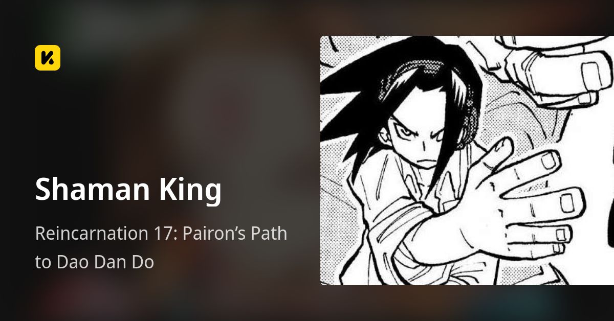 Reincarnation 17: Pairon’s Path to Dao Dan Do • Shaman King