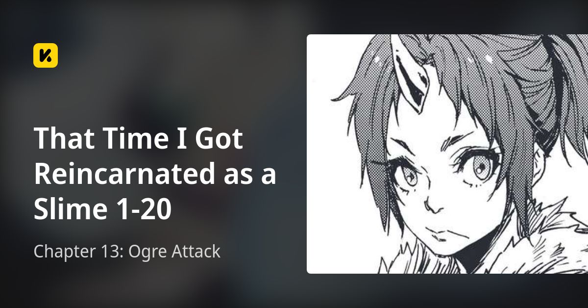 Chapter 13: Ogre Attack • That Time I Got Reincarnated as a Slime 1-20