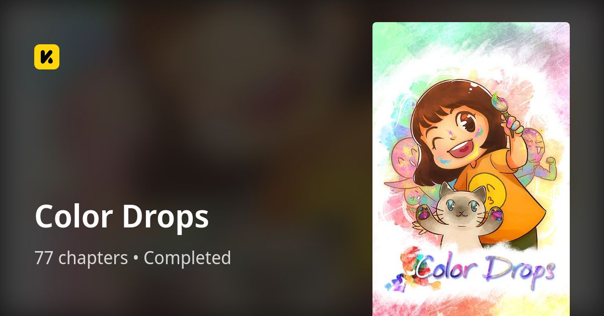 Color Drops • The Latest Official Manga, Manhua, Webtoon and Comics on INKR