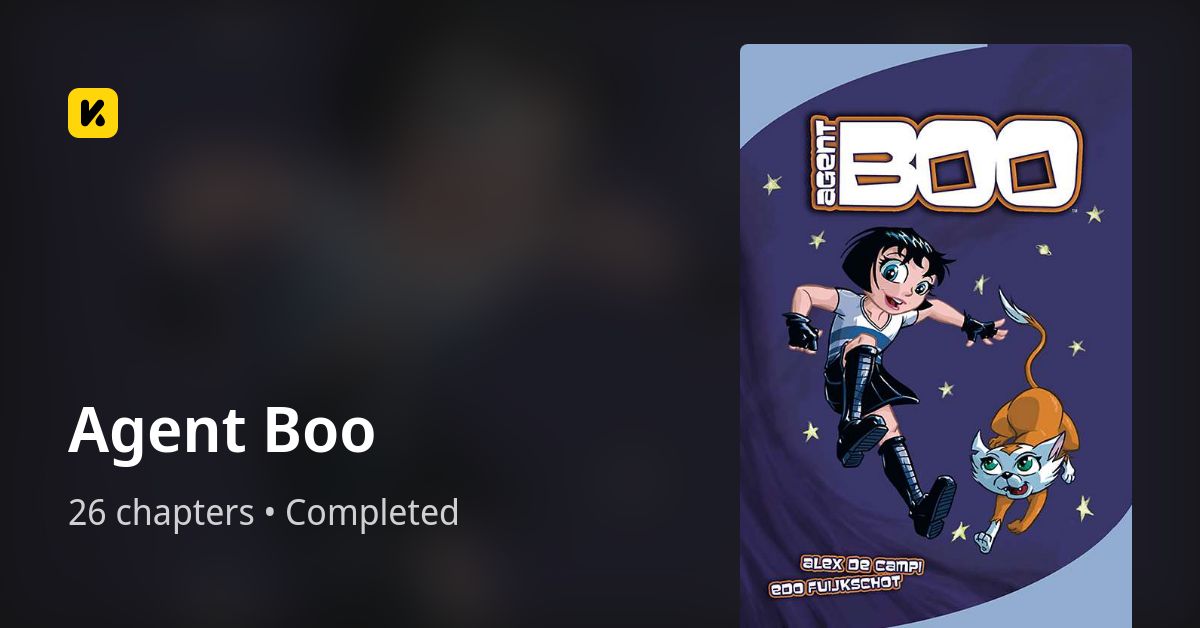 Agent Boo • The Latest Official Manga, Manhua, Webtoon and Comics on INKR